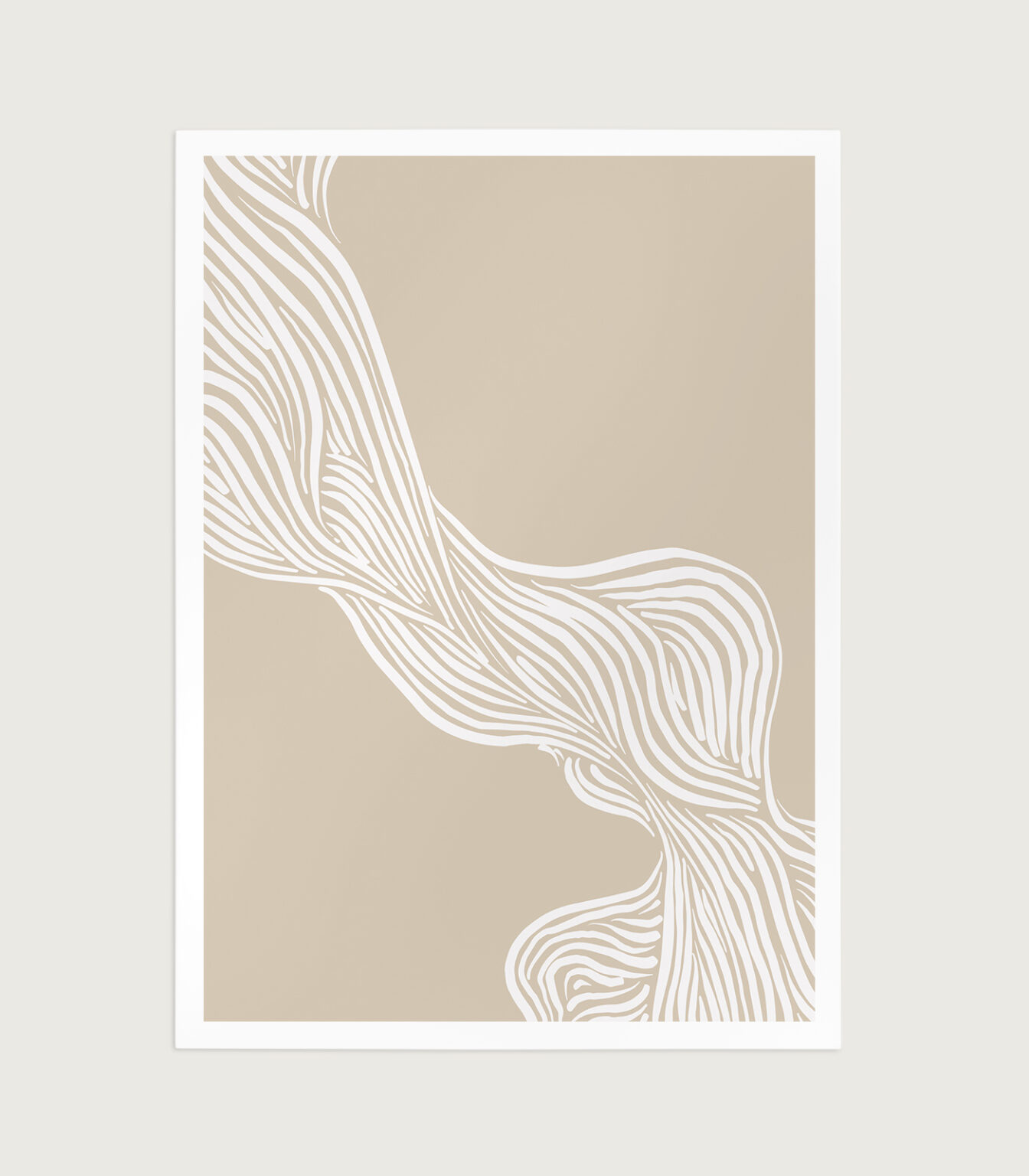 Organic Wave Print - thepostertribe.com