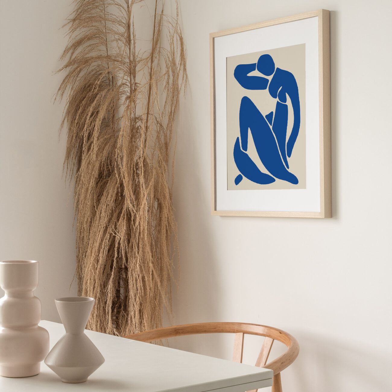 Blue Figure II - thepostertribe.com